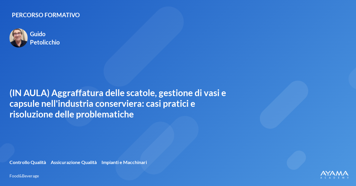 (IN AULA) Aggraffatura delle scatole, gestione di vasi e capsule nell ...